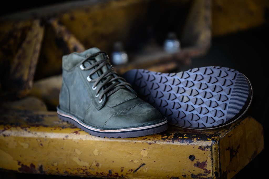 African Ranger Barefoot Boot - Houston Green - Jim Green